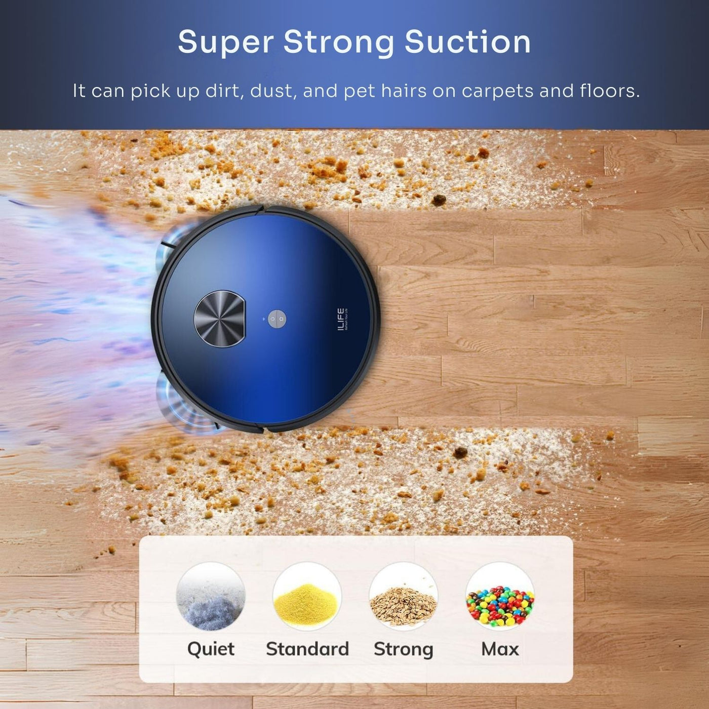 ILIFE T10s - Self Emptying Robotic Vacuum and Mop