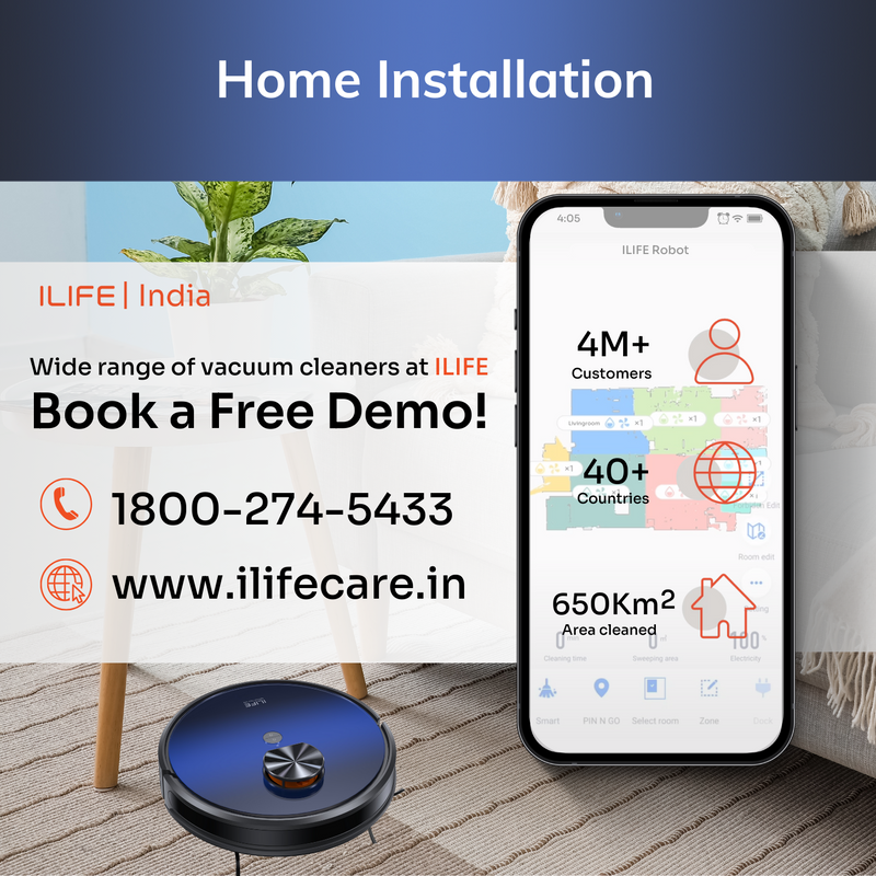 ILIFE V3x | 2-in-1 Robotic Vacuum Cleaner