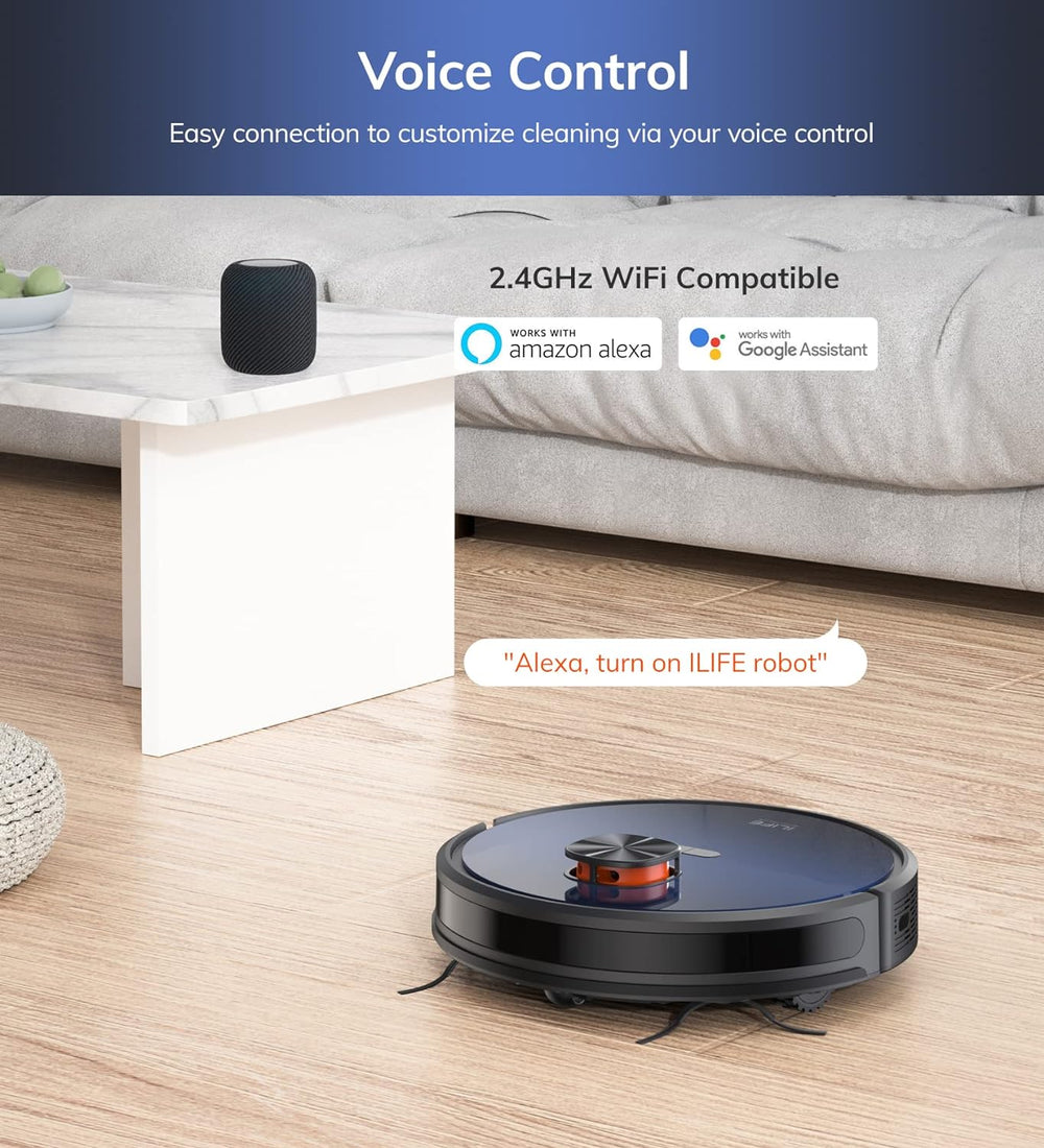 ILIFE T10s - Self Emptying Robotic Vacuum and Mop
