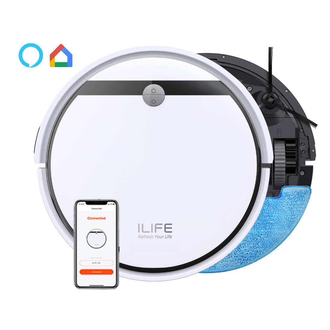 ILIFE V3x 2-in-1 Robotic Vacuum Cleaner – ILIFE Robots